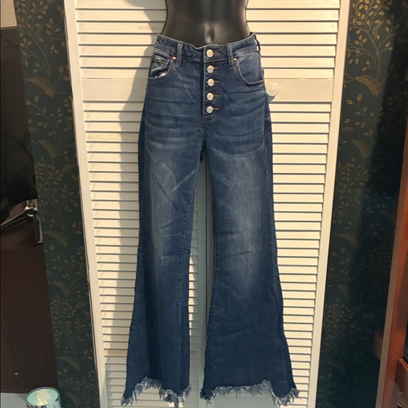 Insane Gene | Jeans | Highwaisted Blue Flare Jeans | Poshmark